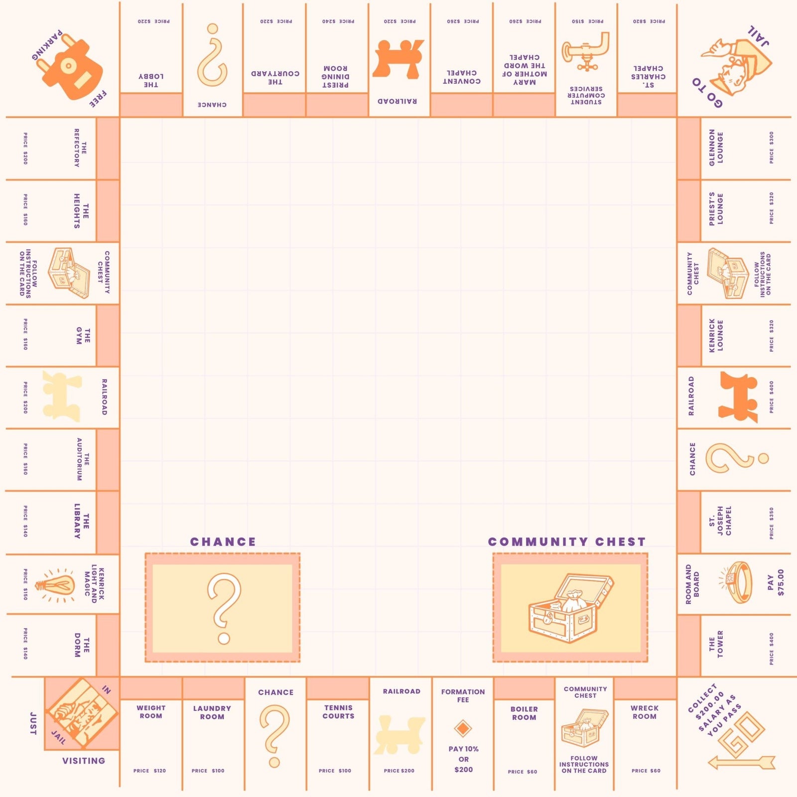 "Propoply" Board Game Backdrop! – Propsyland