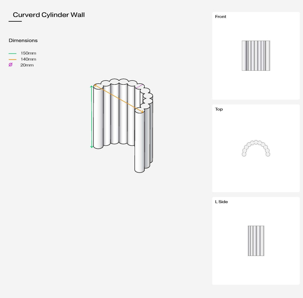 Curved Cylinder Wall – Propsyland