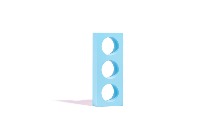 Triple Circle Cut Out Block – Propsyland